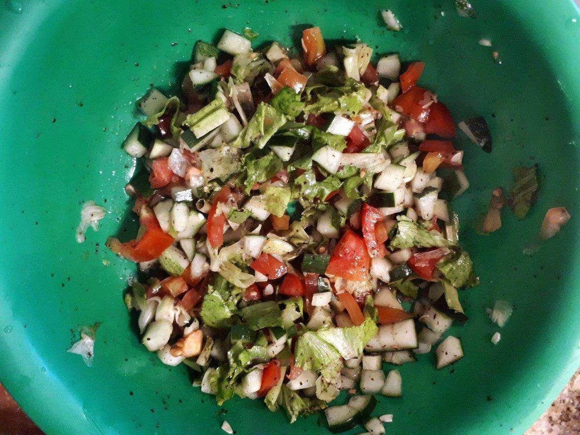 Traditional Arabic Salad Recipe - The Odehlicious