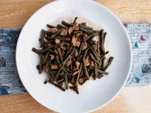 Adobong Sitaw Recipe (Filipino Long Beans) - The Odehlicious