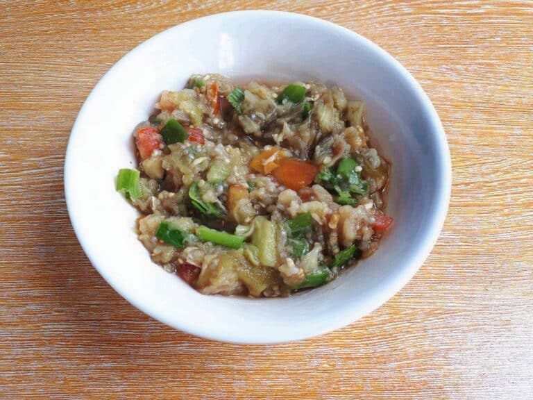 Ensaladang Talong (Filipino Eggplant Salad) - The Odehlicious