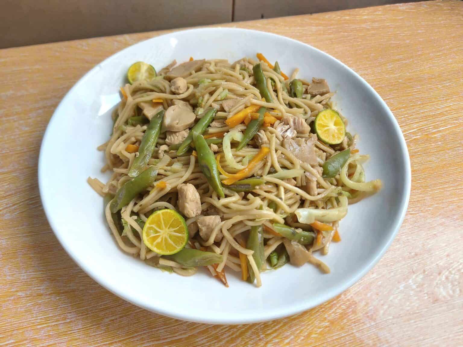 Chicken Pancit Canton Recipe - The Odehlicious
