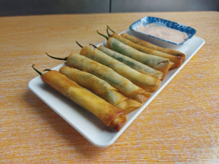 Cheese Dynamite Lumpia (Chili Cheese Stick) - The Odehlicious