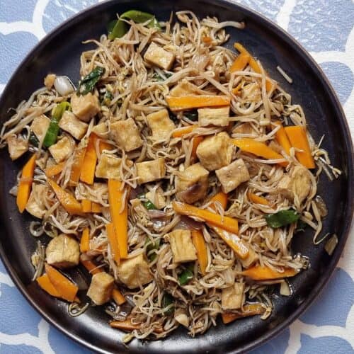 Ginisang Togue with Tofu - The Odehlicious