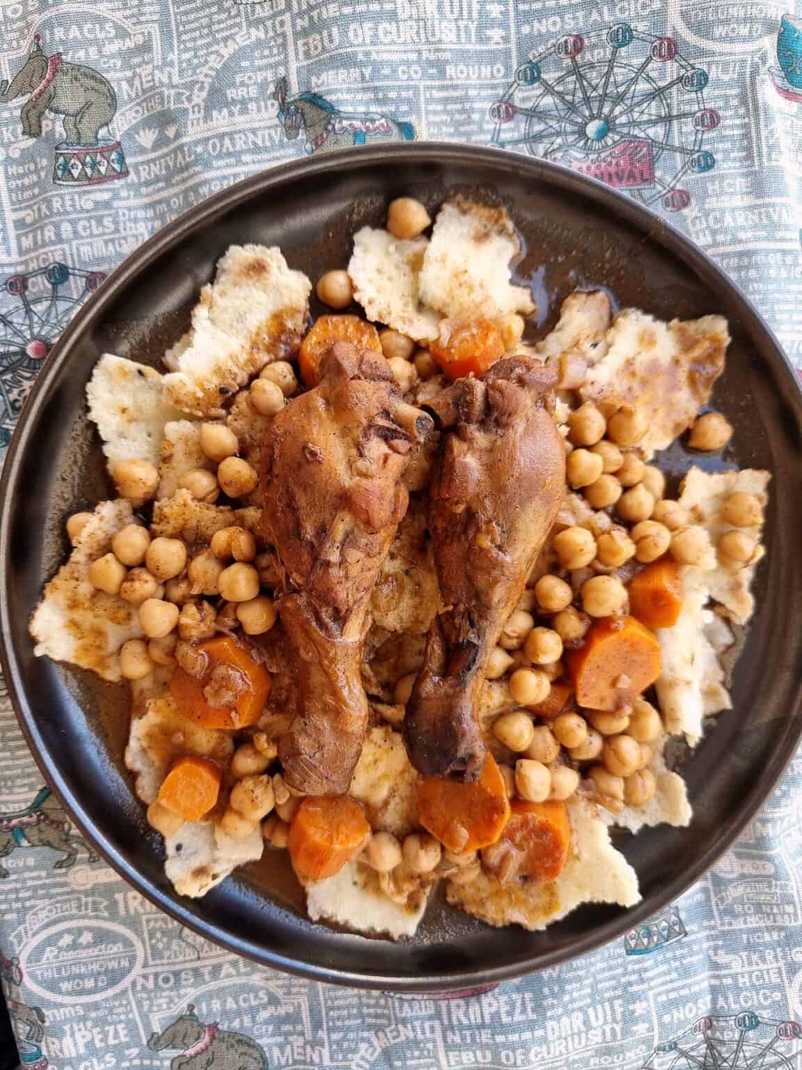 Algerian Chakhchoukha Recipe - The Odehlicious