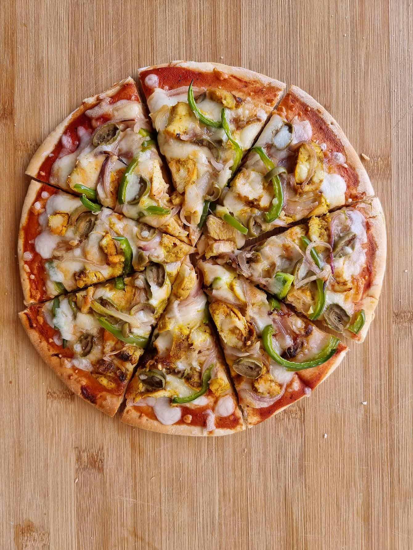 Chicken Shawarma Pizza Recipe - The Odehlicious