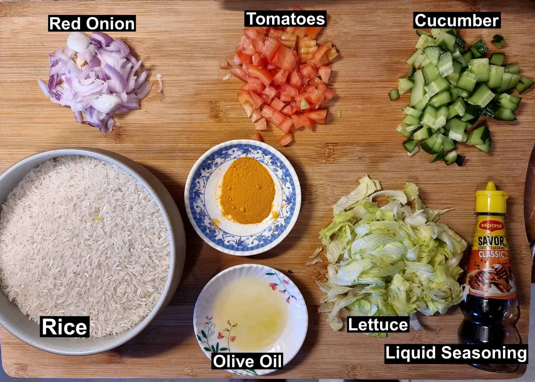 Chicken Shawarma Rice Recipe - The Odehlicious