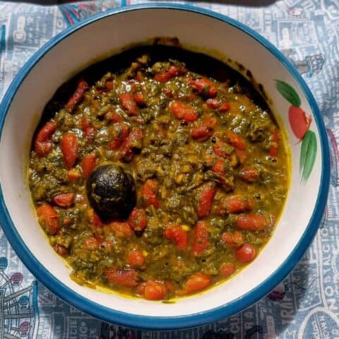 Vegetarian Ghormeh Sabzi Recipe - The Odehlicious
