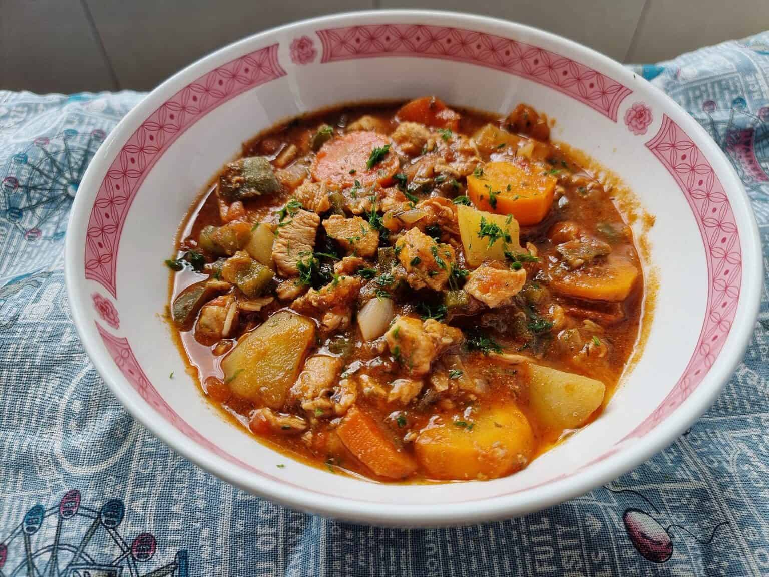 Tavuk Sote (Turkish Chicken Stew) - The Odehlicious